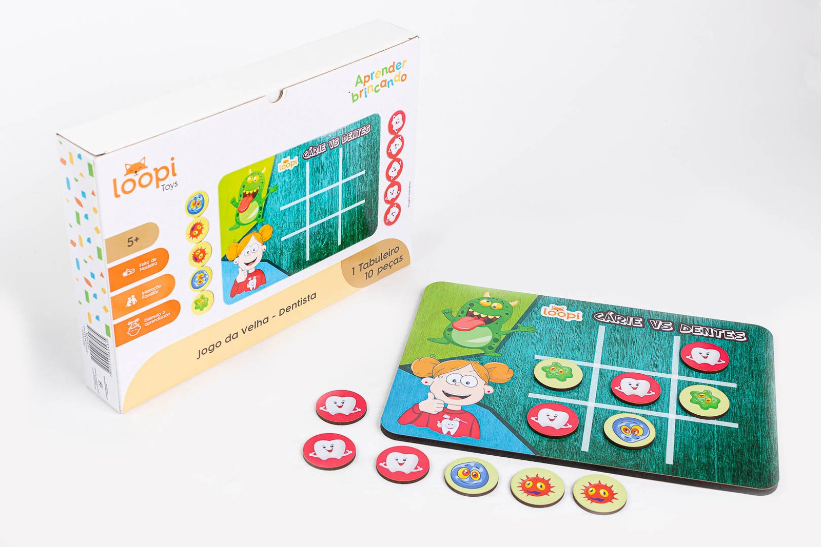 Jogo da Velha – Dentista – Ploque